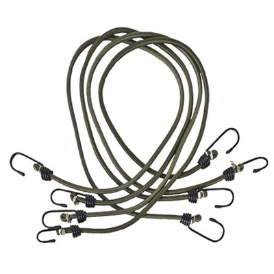 Tresp Bungee Cord (Pack of 4) Olive (One Size)