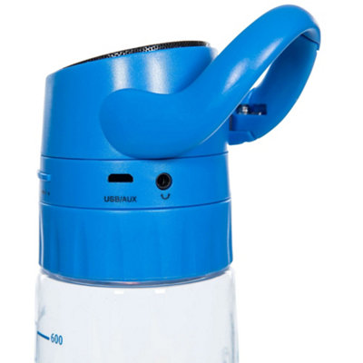Tresp Crystalline Bluetooth Water Bottle Blue (One Size)