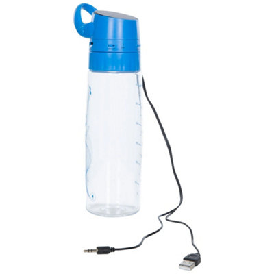 Tresp Crystalline Bluetooth Water Bottle Blue (One Size)