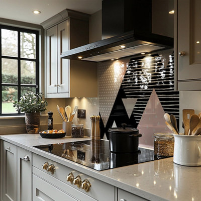 Triangle Geometrics Splash Back designer style