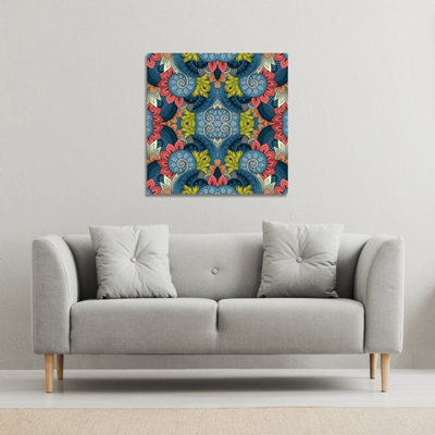 TRIBAL PATTERN ETHNIC (CANVAS PRINT) / 61 X 61 X 4CM