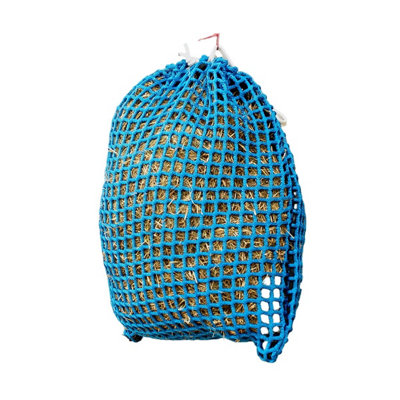 Trickle Net Softee Horse Hay Net Blue (S)