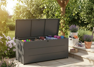 Trimetals - Garden Storage Box 800L Anthracite