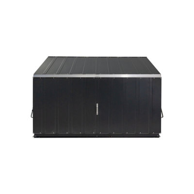 Trimetals Storeguard Garden Large Storage Box (196cm x 89cm) Anthracite