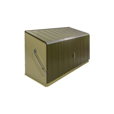 Trimetals Storeguard Garden Large Storage Box (196cm x 89cm) Two Tone Green