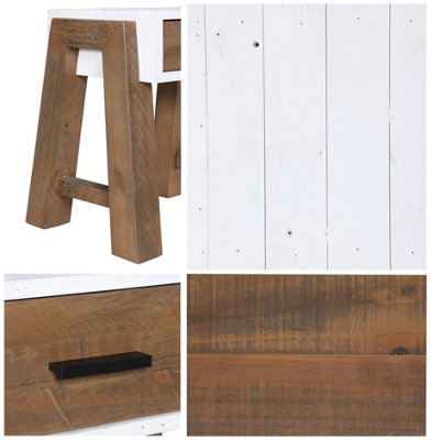 Trinity - Reclaimed Home Office Desk / Dressing Table