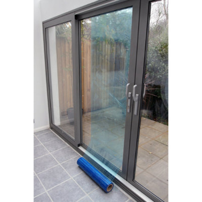 Trio Plus Glass & Window Protector 60cm x 100m - Eco-Friendly - Self ...