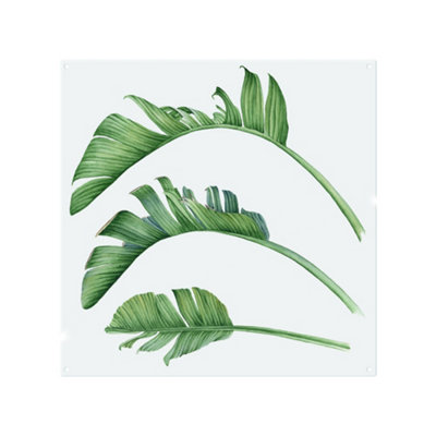 Triple Botanical Splash Back designer style