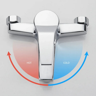 Triple Function Hidden Bath Mixing Valve Hot and Cold Shower Faucet