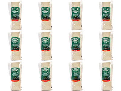 Triplewax 100% Super Soft Cotton Polishing Cloth 400g (Pack of 12 ...