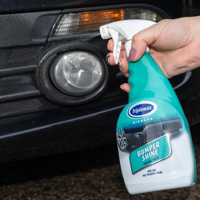 Triplewax Bumper Shine New Look Suitable For Plastic Bumpers & Trim 500mlx12