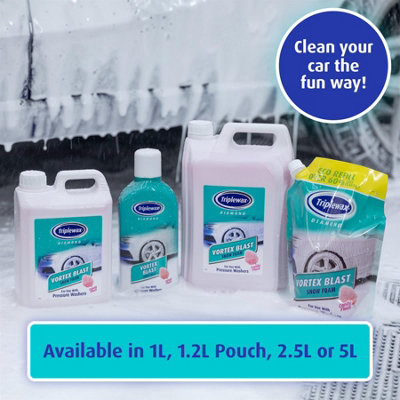 Triplewax Vortex Blast Snow Foam Thick Car Shampoo Vehicle Cleaner 2.5L