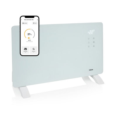 Tristar 1000W SMART Glass Panel Heater White