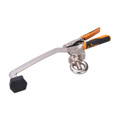 Triton Autojaws Bench Silver/Black/Orange (75mm)