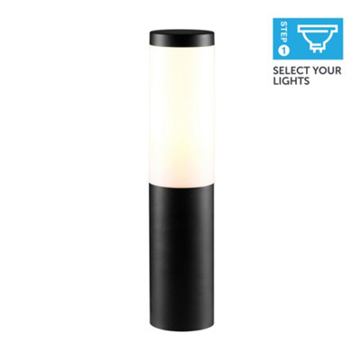 Triton Black Bollard Light (PK4)