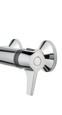 Triton Club EXE Lever Paddle Handle Thermostatic Unichrome Bar Mixer Shower