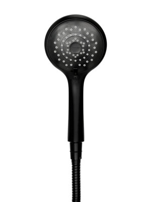 Triton Danzi Duelec Black 9 5kw Electric Shower Overhead And Handset Tap