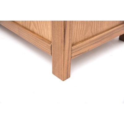 Trivento Light wood Blanket Box Ottoman