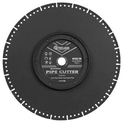 Trojan Platinum Pipe Cutter Blade 300mm/12" x 20 | DIY at B&Q