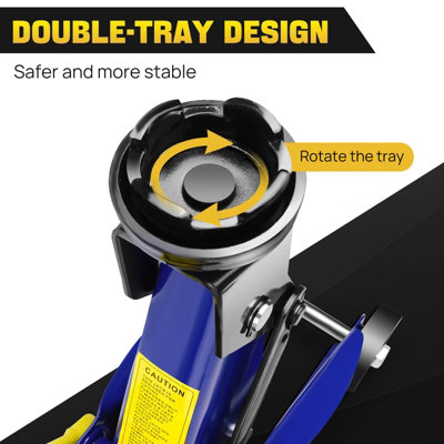 Trolley Jack 2 Ton Tonne Low Profile Hydraulic Floor Lifting Car Van ...