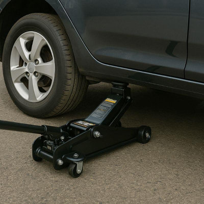 TROLLEY JACK 2 TON ULTRA LOW PROFILE SHORT CHASSIS HEAVY DUTY 85-380 MM ...