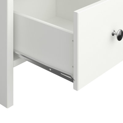 Buy Tromso 3 Drawer Chest Off White at B&Q