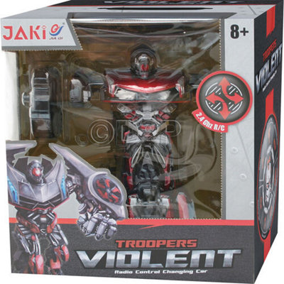 Troopers Fierce Rc Radio Remote Control Transformer Vehicle Car D ...