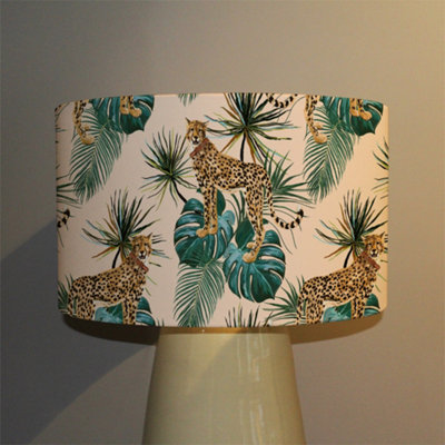 Tropical Cheetah (Ceiling & Lamp Shade) / 25cm x 22cm / Lamp Shade ...