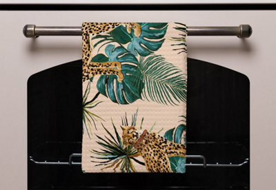 Tropical Cheetah (Kitchen Towel) / Default Title