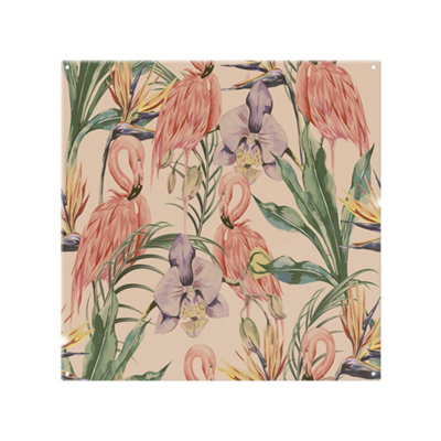 Tropical Flamingo Splash Back designer style