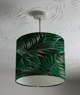 Tropical Palm leaves, jungle leaf (Ceiling & Lamp Shade) / 45cm x 26cm ...