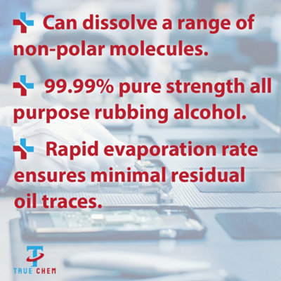 True Chem - All Purpose Isopropyl IPA 99.99% - 1L