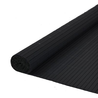 True Products Artificial Bamboo PVC Slat Screening Fencing Roll ...