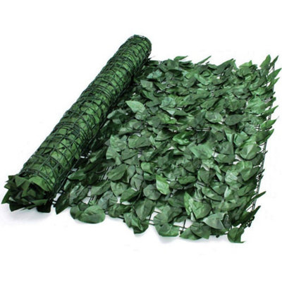True Products Artificial Ivy Leaf Hedge Garden Fence Privacy Screening ...