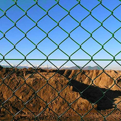 True Products Galvanised Line Straining Tension Wire - Green PVC Coated ...