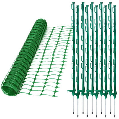 True Products Green 5.5kg Safety Barrier Mesh Fence Netting 1m x 50m ...
