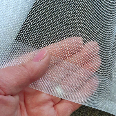 True Products Insect Fly Screen Woven FINE Mesh Net - 3m x 3m | DIY at B&Q