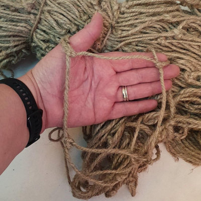 True Products Jute Heavy Duty Pea & Bean Netting For Climbing Plants ...