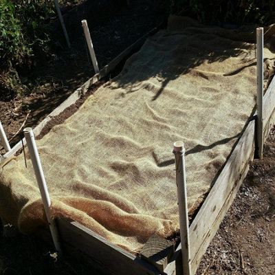 True Products Natural Jute Hessian Biodegradable Landscaping Fabric ...