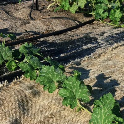 True Products Natural Jute Hessian Biodegradable Landscaping Fabric ...