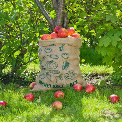 True Products Natural Jute Hessian Potato Sack Vegetable Storage Bag ...