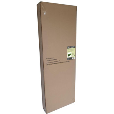 True Products Premium Freestanding Artificial Fern Hedge - Short