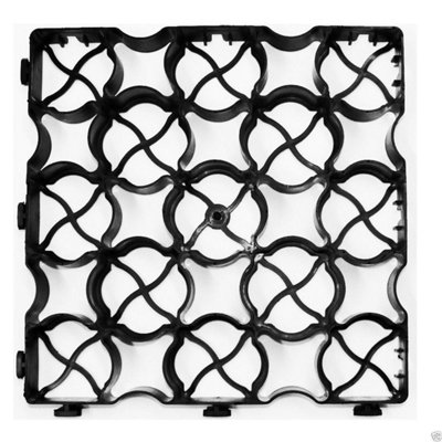 True Products TruePave 4ft x 3ft Shed Base Kit - 12 Interlocking ...