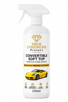 True Strength Protect Soft Top Roof Protection Spray, Waterproof ...