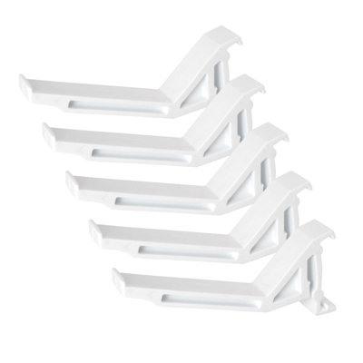 TruMAX K2 Conservatory Gutter Bracket (5 Pack) - White