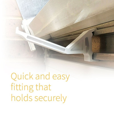 TruMAX K2 Conservatory Gutter Bracket (5 Pack) - White