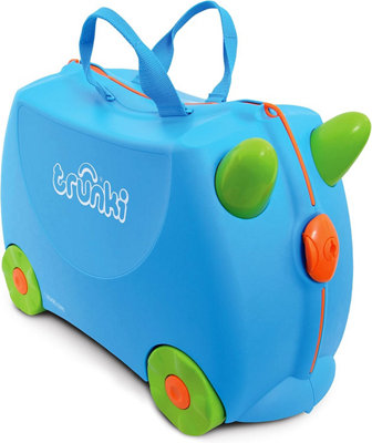 Trunki Ride-On Suitcase - Terrance (Blue)