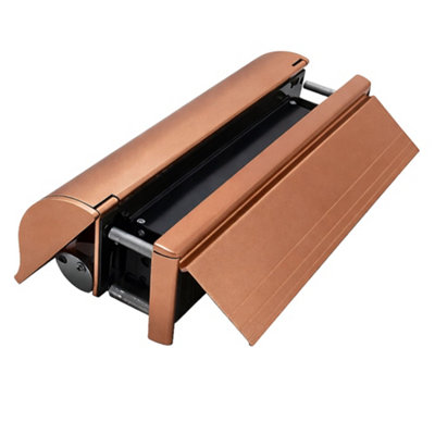 TS008 UAP Soterian Mailbox Letterbox - Internal + External - Rose Gold ...