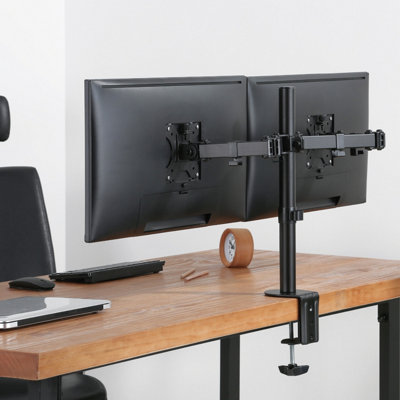 TTAP Double Arm Monitor Desk Mount