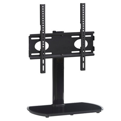TTAP Tabletop Pedestal TV and Monitor Stand PED44S Swivel and Height ...